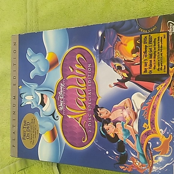 Disney | Other | Aladdin Dvd 2 Disc | Poshmark